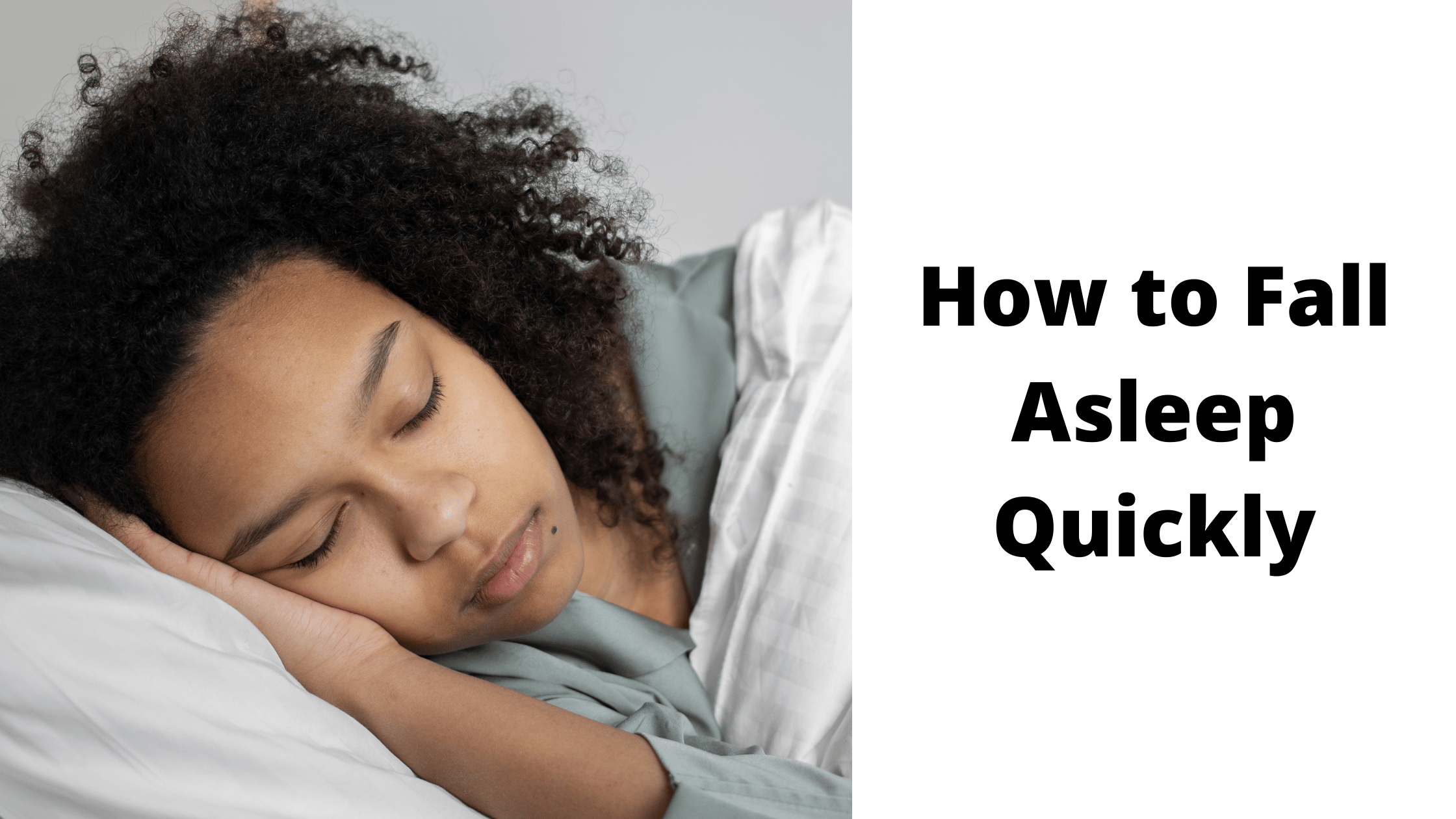 How to Fall Asleep Faster