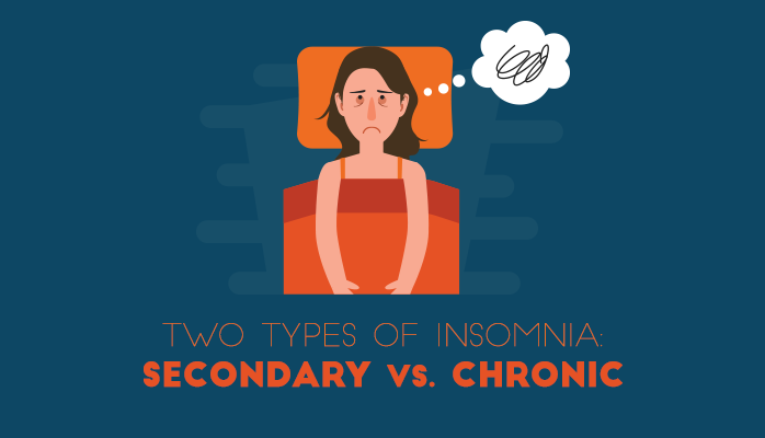 Two Types of Insomnia: Primary vs Secondary, & Chronic vs Acute